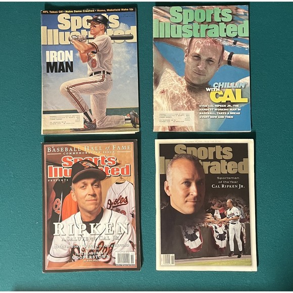 nobrand | Other | Group Of 4 Cal Ripken Sports Illustrated Magazines ...